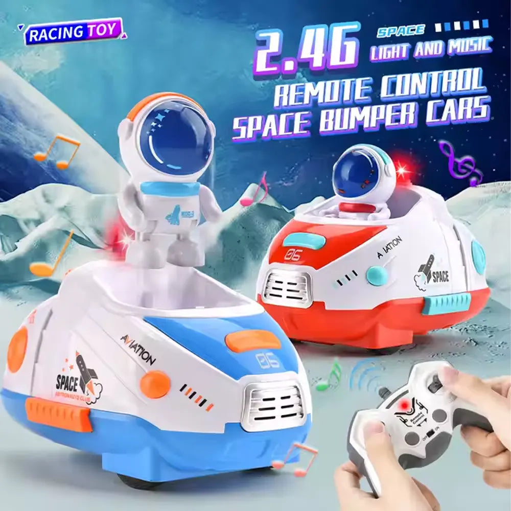 RC Bumper Cars Game – Set of 2 Remote-Controlled Cars - Age 5+